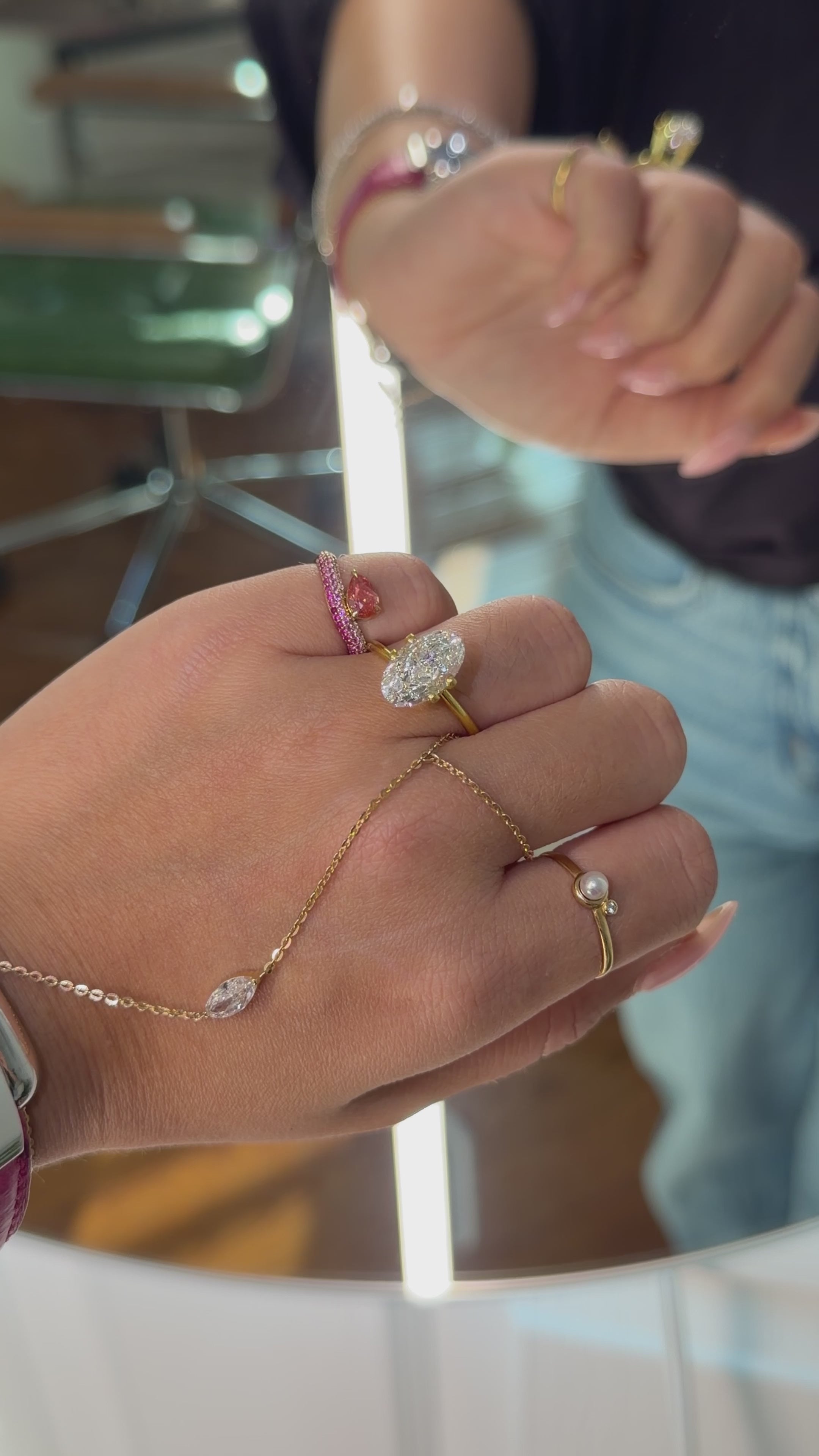 3.90ct oval F VVS2 - IGI Certified – Saucy Gems